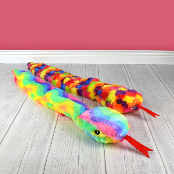 Rainbow Snake Plush Toy– smartpetshop.co.uk
